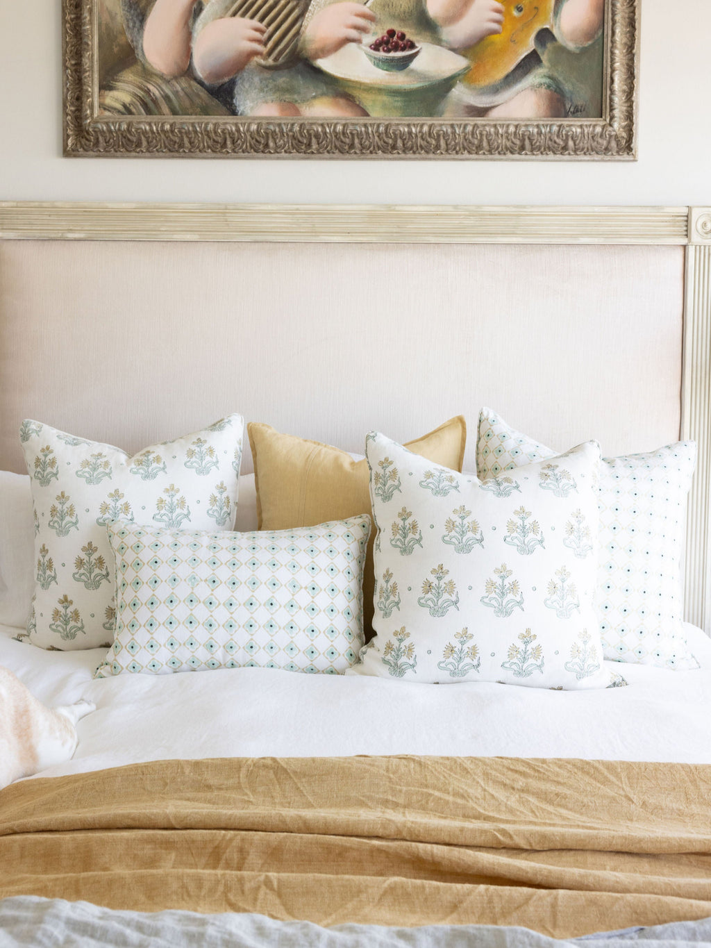 Daisy Bloom (Lumbar) - Seafoam – Humble Living