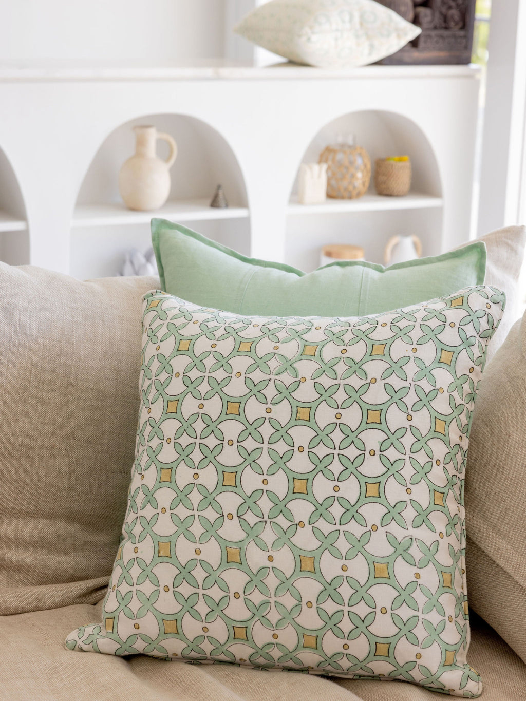 Zellige Lattice - Seafoam – Humble Living
